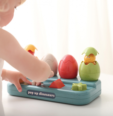 Bio Pop Up Dinosaur - Tolo Bio - Products - Tolo Toys | Award winning educational toys for infants.