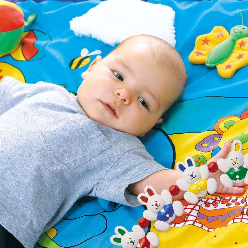 Rabbit Pram Rattle - Tolo Classic - Products - Tolo Toys | Award ...