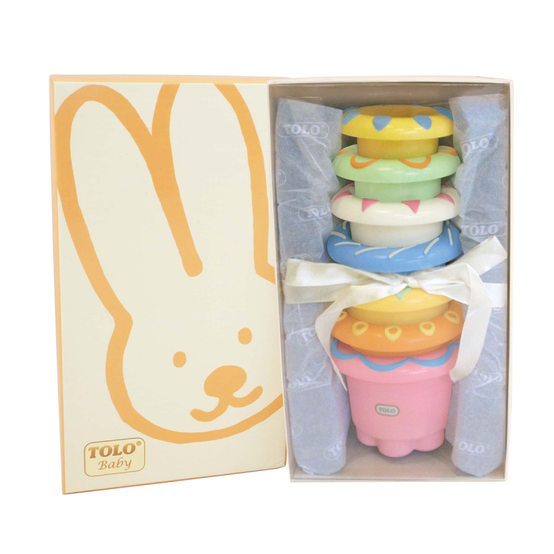 Rainbow Stacker - Tolo Baby - Products - Tolo Toys | Award winning educational toys for infants.