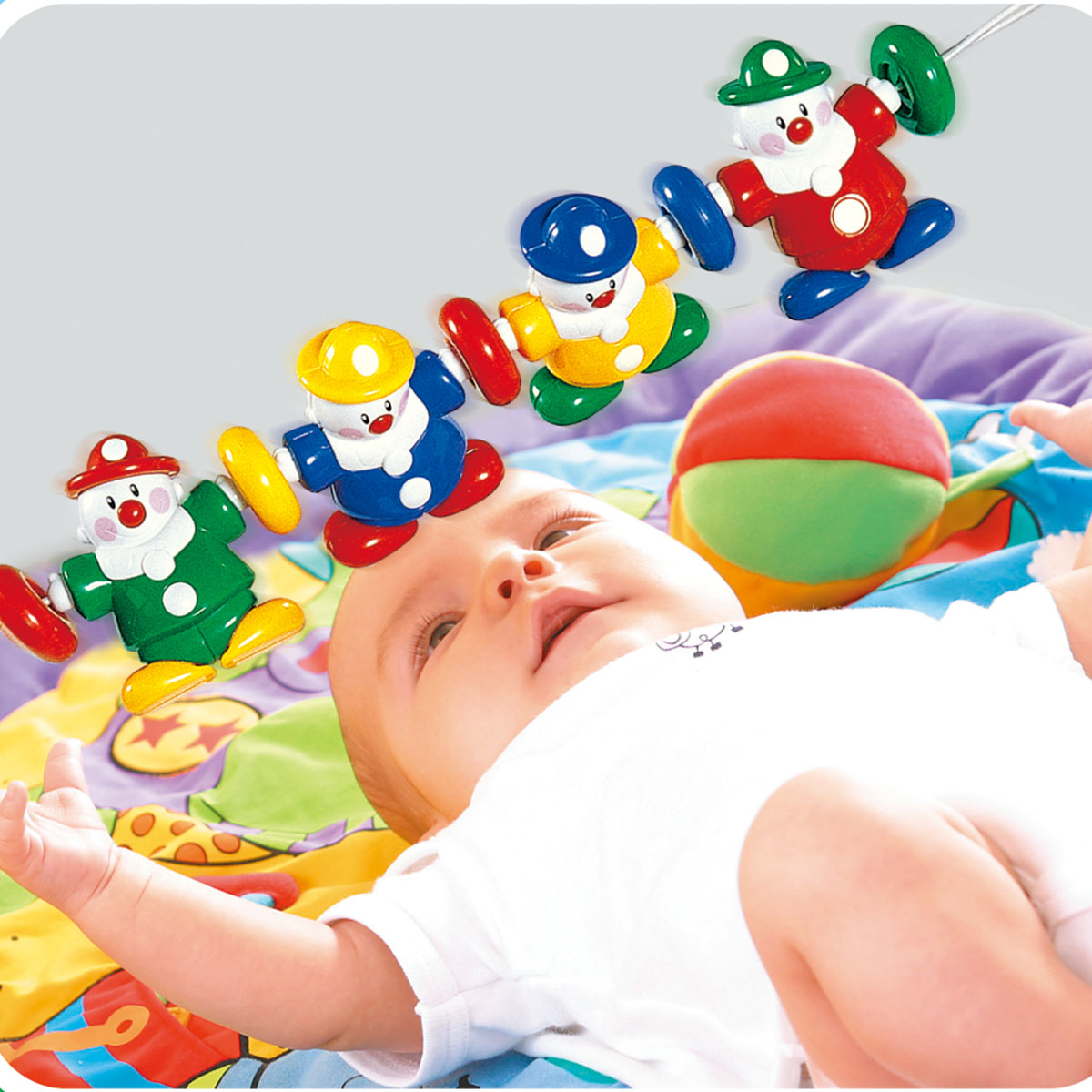 Clown Pram Rattle - Tolo Classic - Products - Tolo Toys | Award winning ...