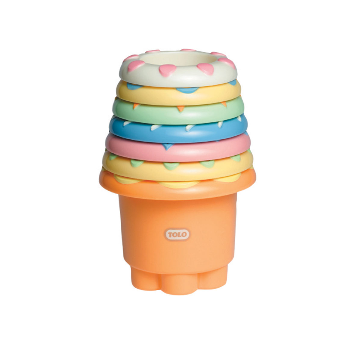 Rainbow Stacker - Tolo Baby - Products - Tolo Toys | Award winning educational toys for infants.