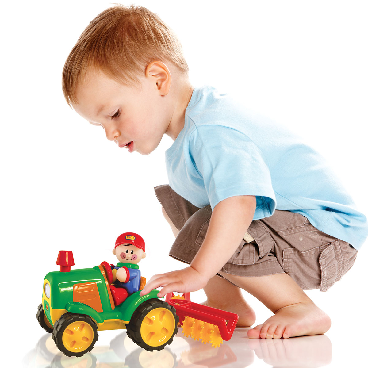 Tractor and Cultivator - First Friends - Products - Tolo Toys | Award ...