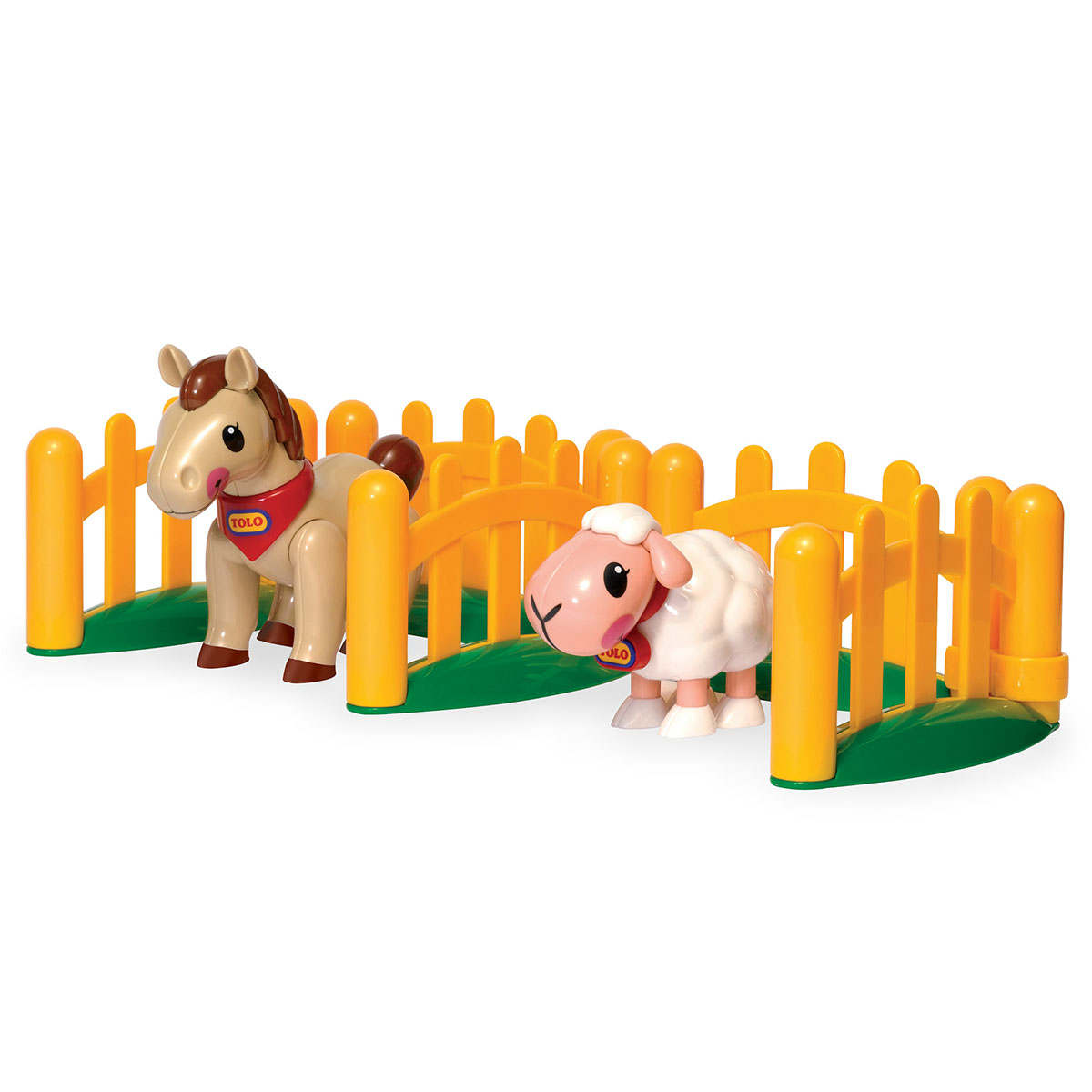 Farm Animals-Pony & Lamb Set - First Friends - Products - Tolo Toys ...