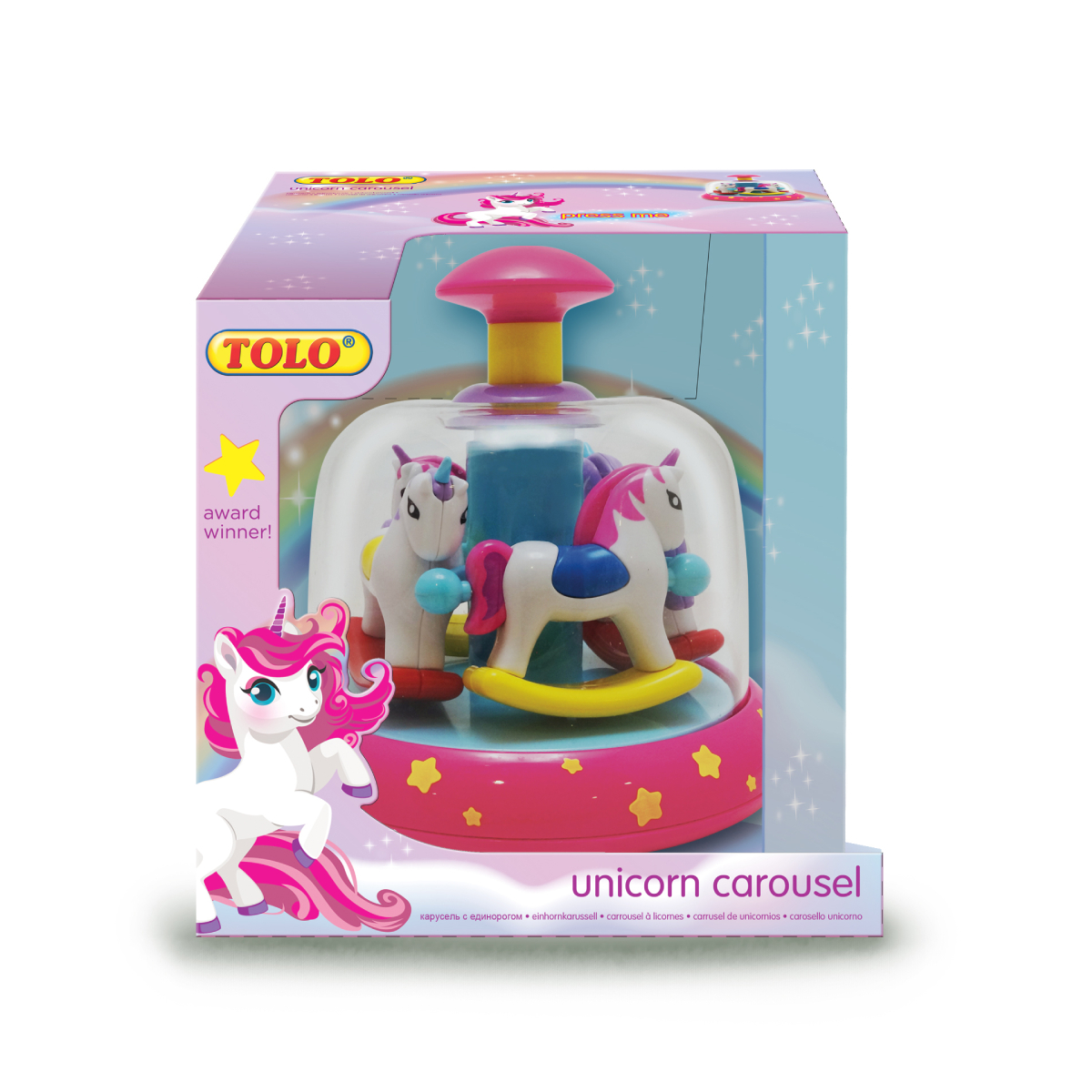 Unicorn Carousel - Tolo Classic - Products - Tolo Toys | Award winning ...