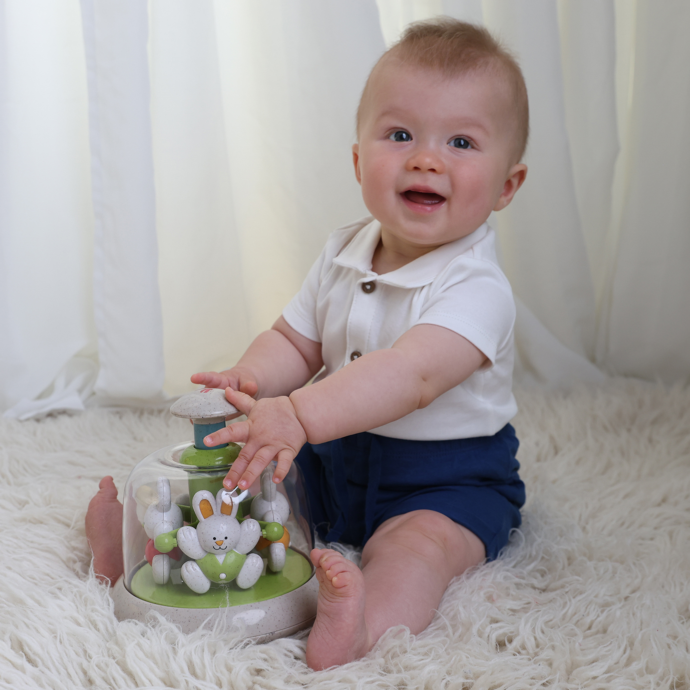 Bio Rabbit Carousel - Tolo Bio - Products - Tolo Toys | Award winning ...